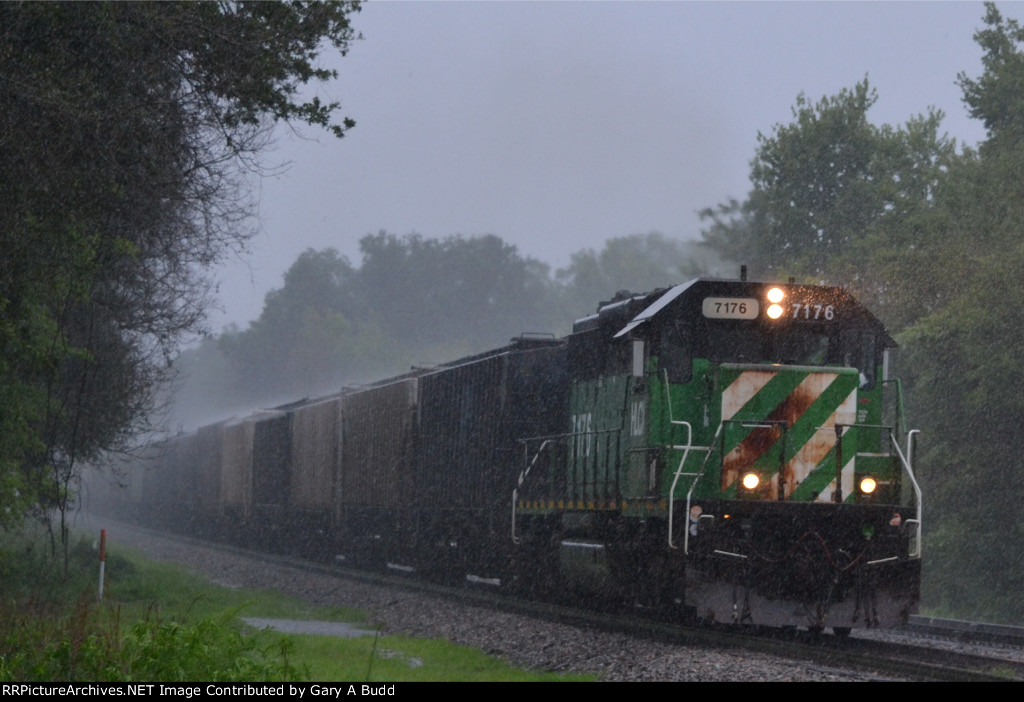 HLCX 7176 EX BN SD40-2